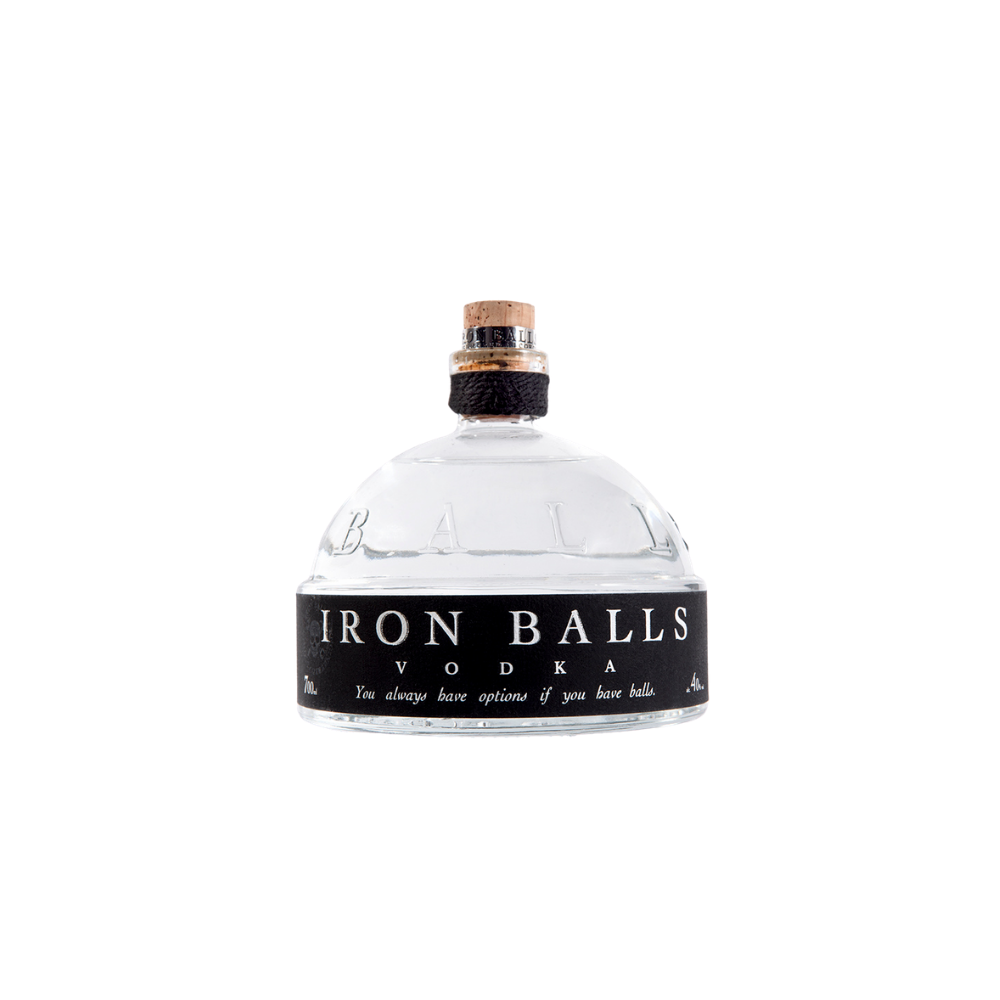 IRON BALLS Vodka - 0,7 Liter - 40% VOL – Ginneslust