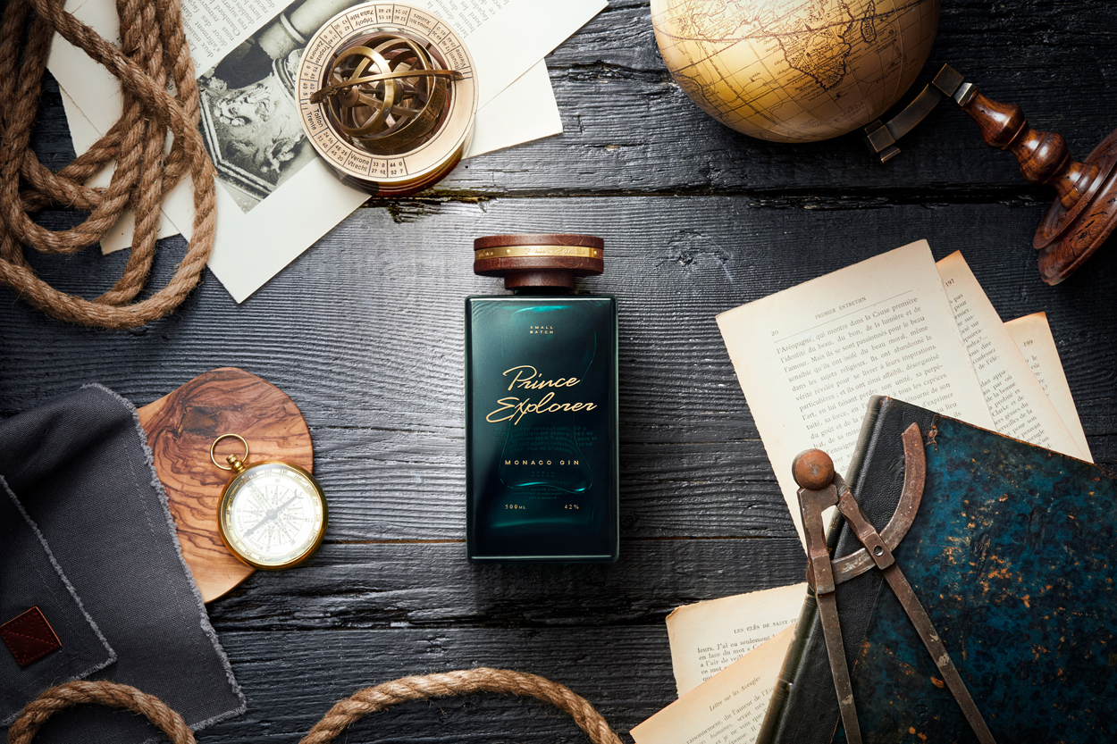 Prince Explorer MONACO GIN - 0,5 Liter - 42% VOL – Ginneslust